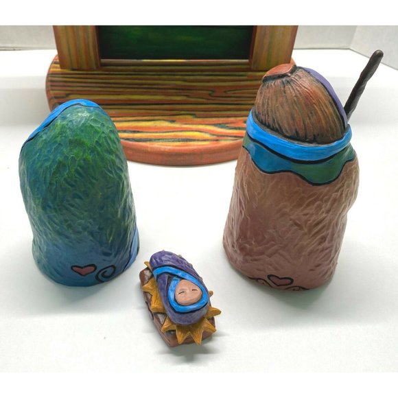 Enesco | Holiday | Christmas Nativity Manger Scene Patti Miller Bless ...